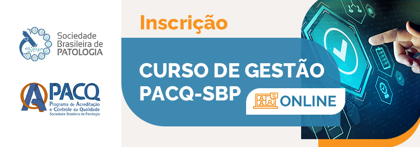 Inscrições Abertas para novo curso do PACQ-SBP – 08/11/2023 | Sociedade ...