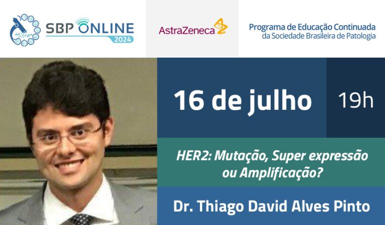 Dr. Thiago David Alves Pinto comanda aula do SBP Online em julho (SBP News: 03/07/2024 ...