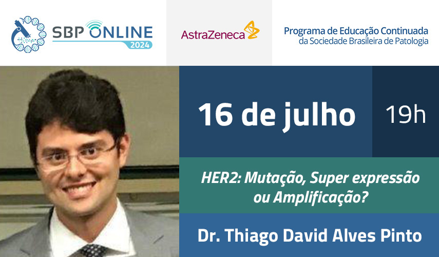Dr. Thiago David Alves Pinto comanda aula do SBP Online em julho (SBP News: 03/07/2024 ...
